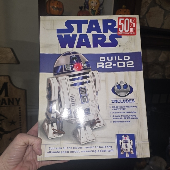Star Wars | Toys | Star Wars Build R2d2 Paper Model Kit With Audio ...